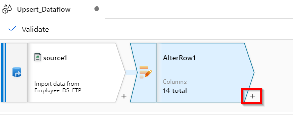 Azure Data Factory Implement Upsert Using Dataflow Alter Row